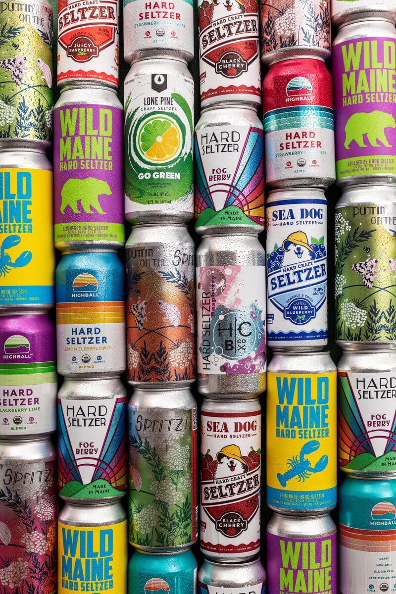 Maine Effervescence – edible MAINE